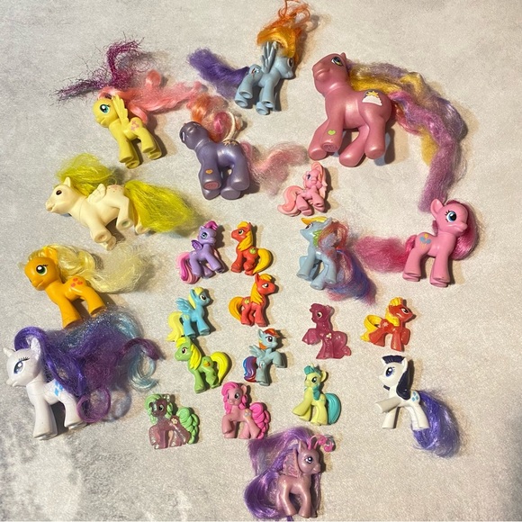 My Little Pony | Toys | My Little Pony Lot Of 23 Baby Lofty Rainbow ...